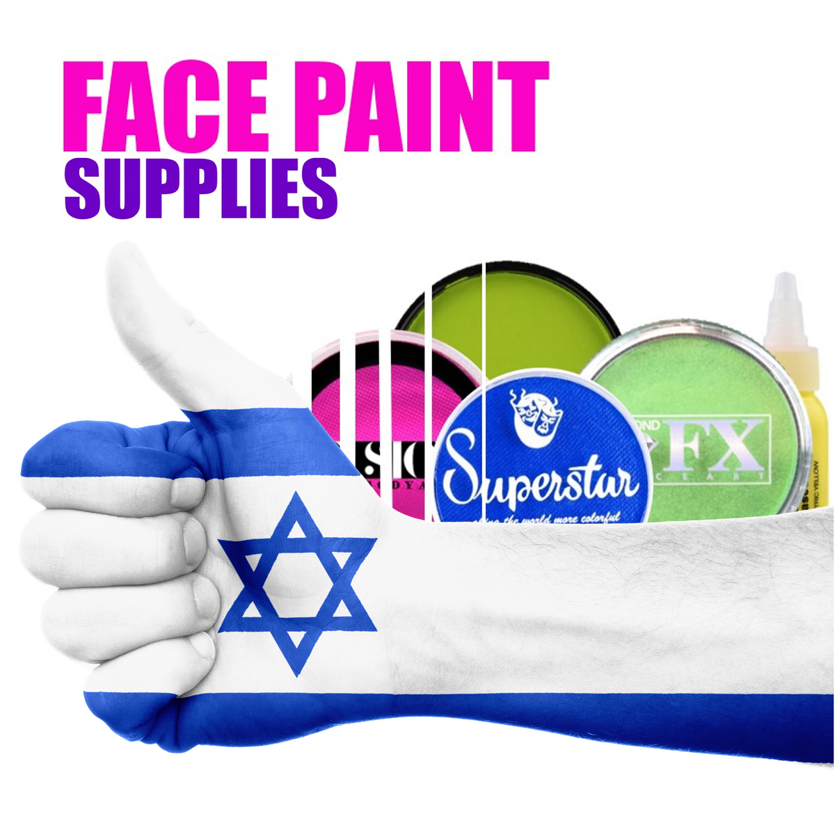 Where to Buy Face Paints in Israel? — Jest Paint - Face Paint Store