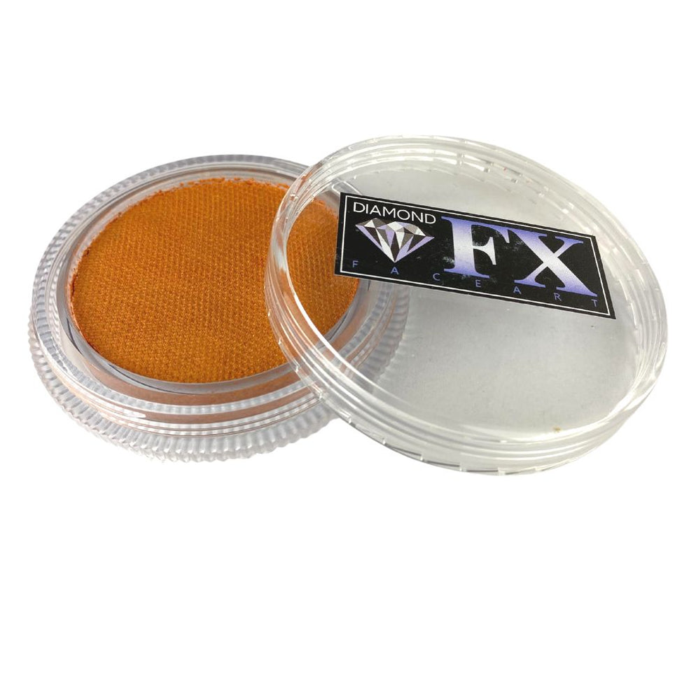 Diamond FX Face Paint - Metallic Orange 30gr — Jest Paint - Face Paint ...