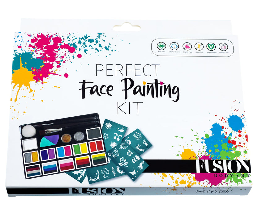 Fusion Body Art | Perfect Face Painting Kit — Jest Paint - Face Paint Store