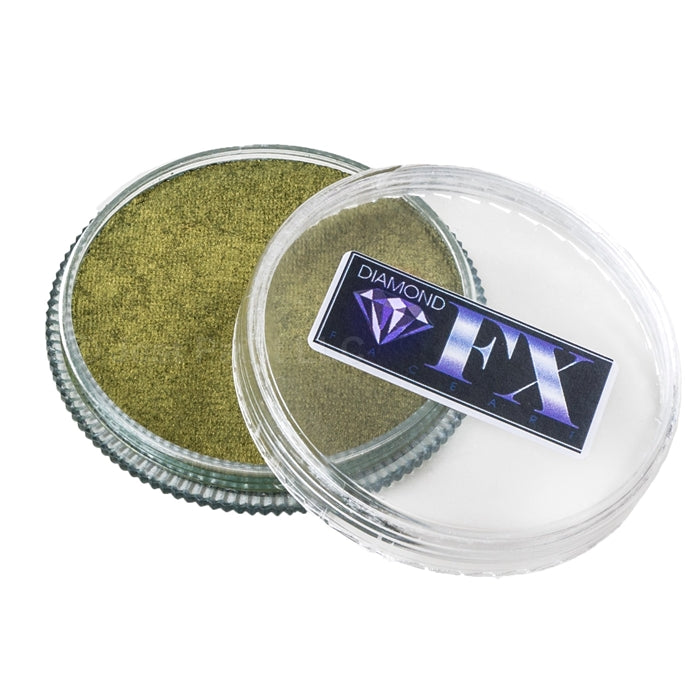Diamond FX Face Paint - Metallic Bronze 30gr — Jest Paint - Face Paint ...