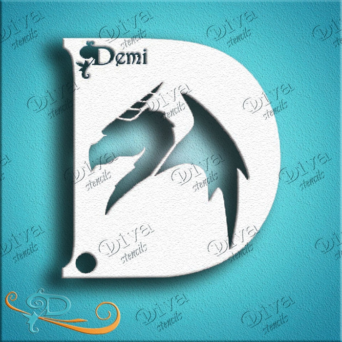 Diva Stencils | Face Painting Stencil | Diva Demi Unicorn Dragon by ...
