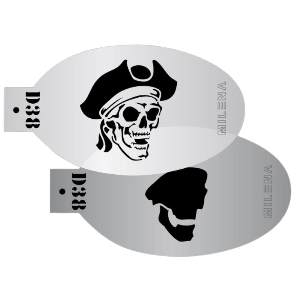 Jolly Roger Stencil Printable