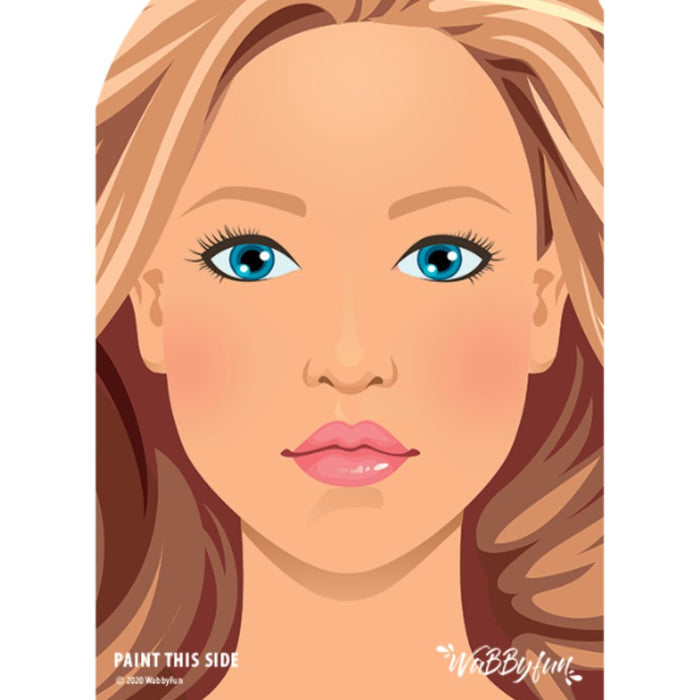 WABBY FUN | Face Painting Practice Board - A4 Front Facing - JILL ...