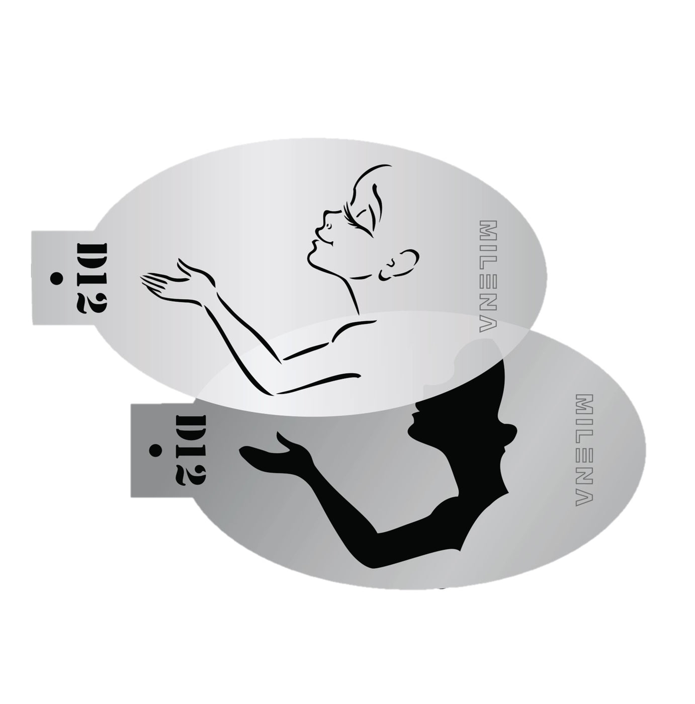 MILENA STENCILS | Face Painting Stencil - (Sweet Face Making Wish Set ...