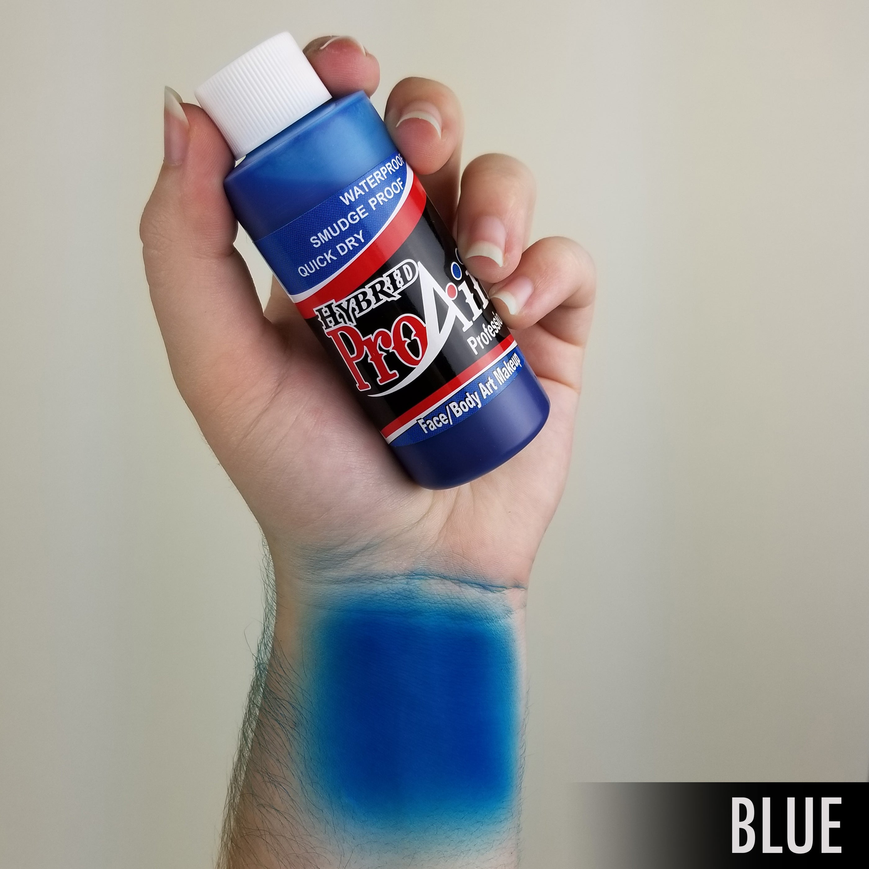 ProAiir Alcohol Based Hybrid Airbrush Body Paint 4oz - Blue — Jest ...