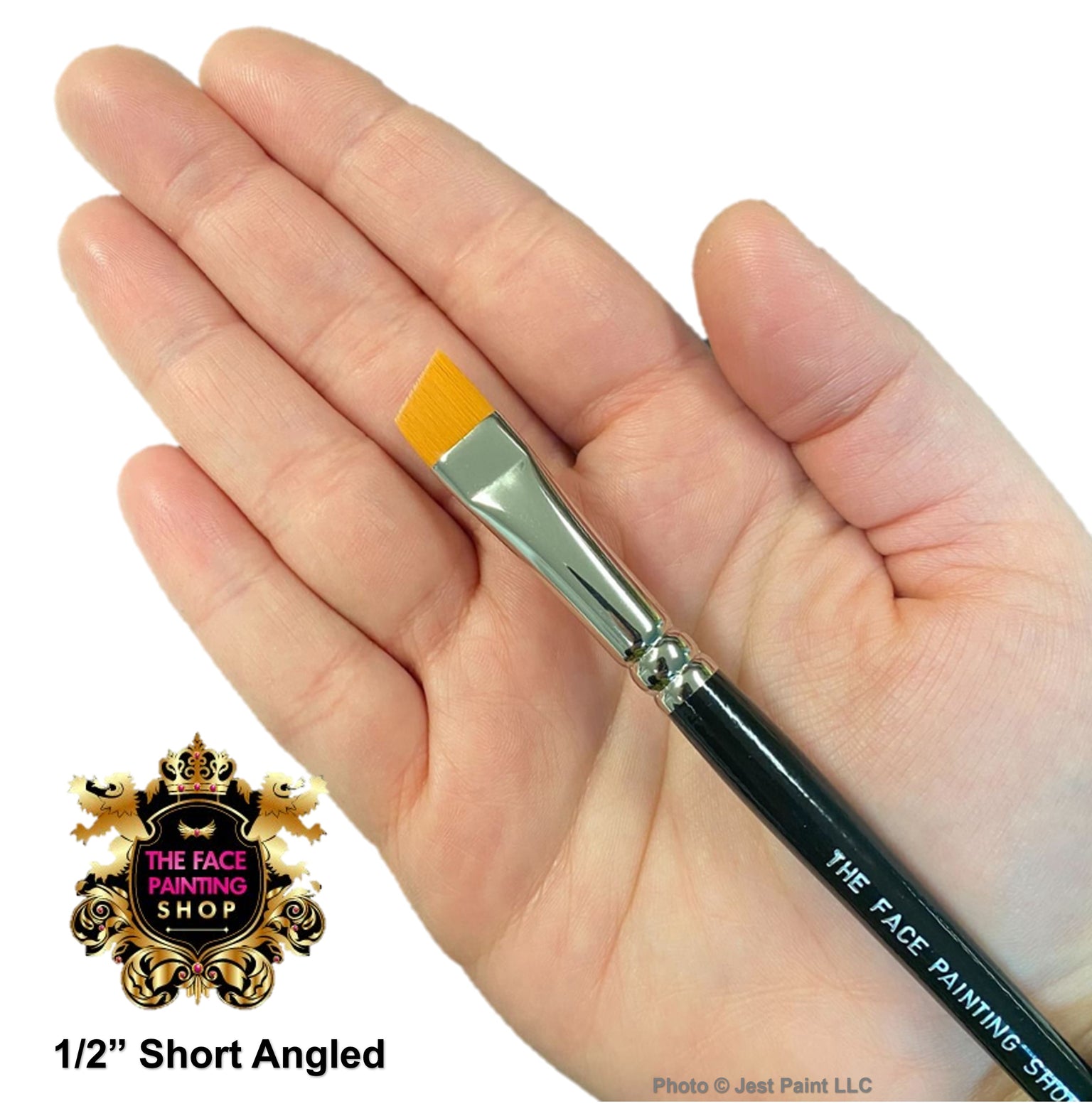 Angle Face Painting Brushes — Jest Paint - Face Paint Store