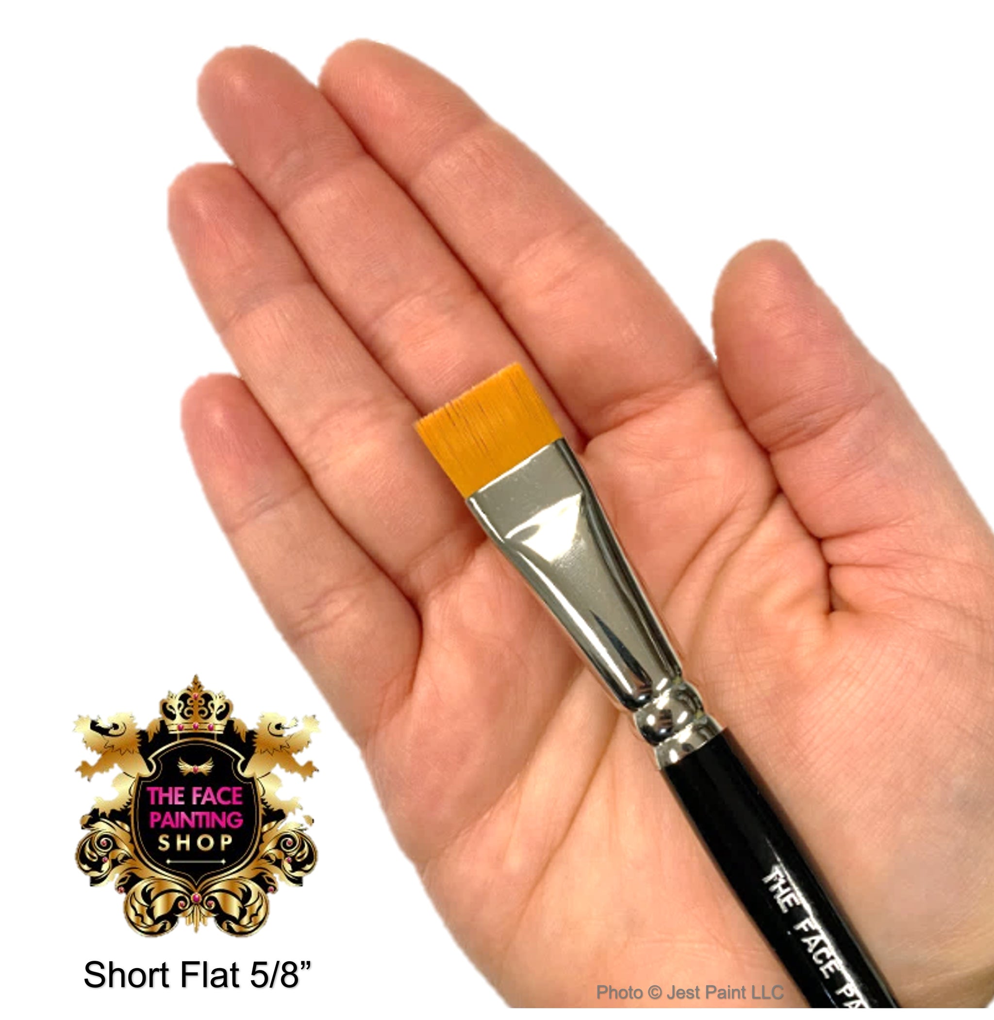 Flat Face Painting Brushes — Jest Paint - Face Paint Store