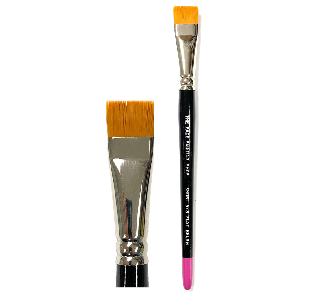 Flat Face Painting Brushes — Jest Paint - Face Paint Store