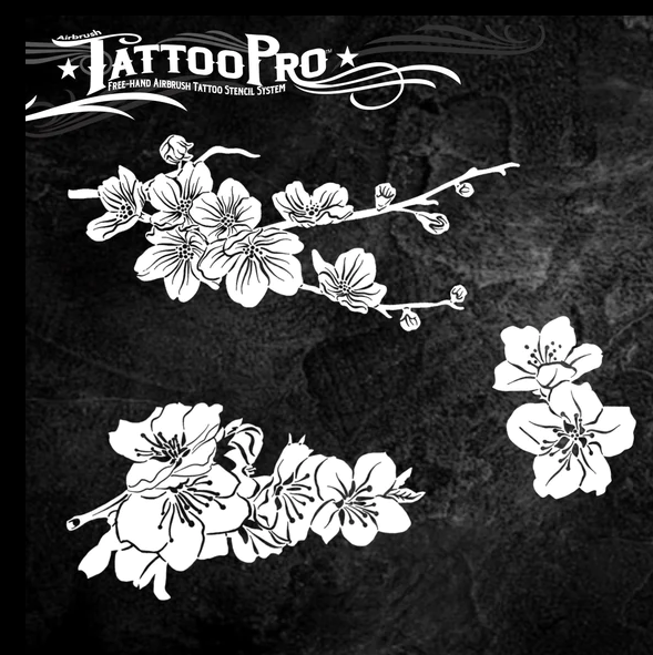 Cherry Blossom Stencil Printable