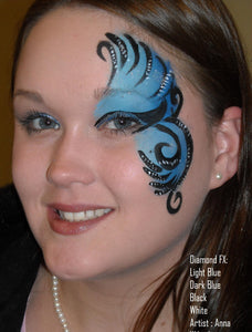 Diamond FX Face Paint Essential - Black 30gr — Jest Paint - Face Paint ...